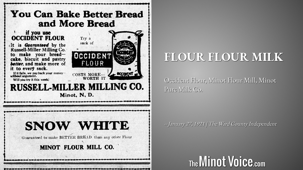 On This Day | Flour Flour Milk – TheMinotVoice.com