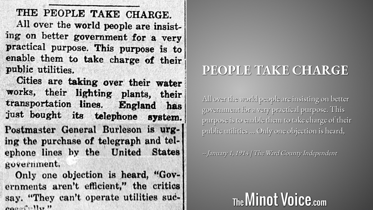 On This Day | People Take Charge – TheMinotVoice.com