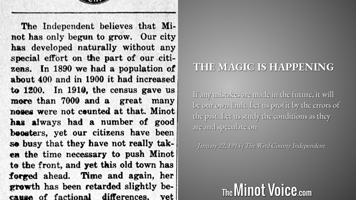 On This Day | The Magic is Happening – TheMinotVoice.com