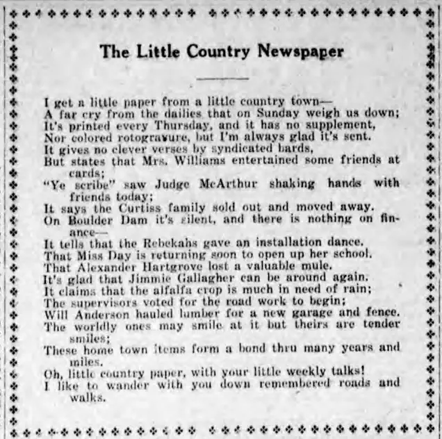 On This Day | The Little Country Newspaper – TheMinotVoice.com