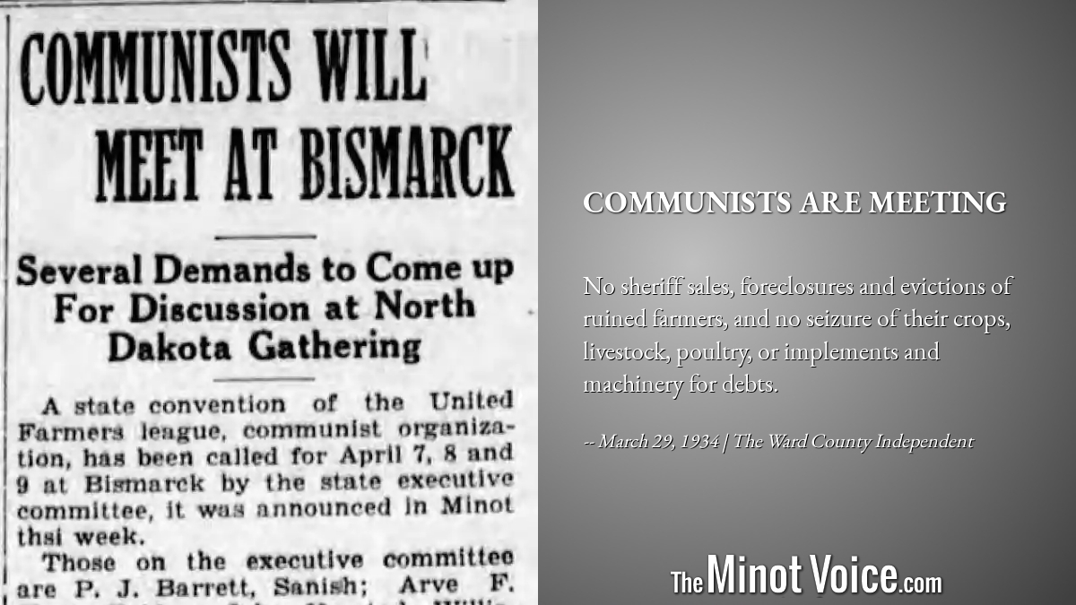 On This Day | Communists Are Meeting – TheMinotVoice.com