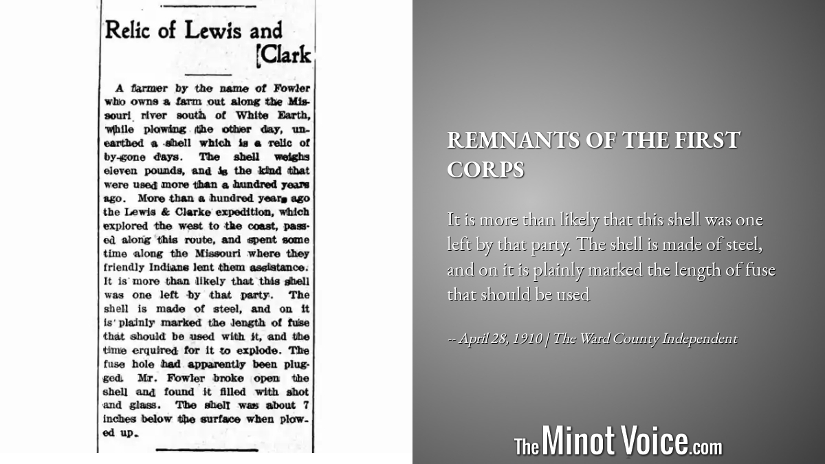 On This Day | Remnants of the First Corps – TheMinotVoice.com