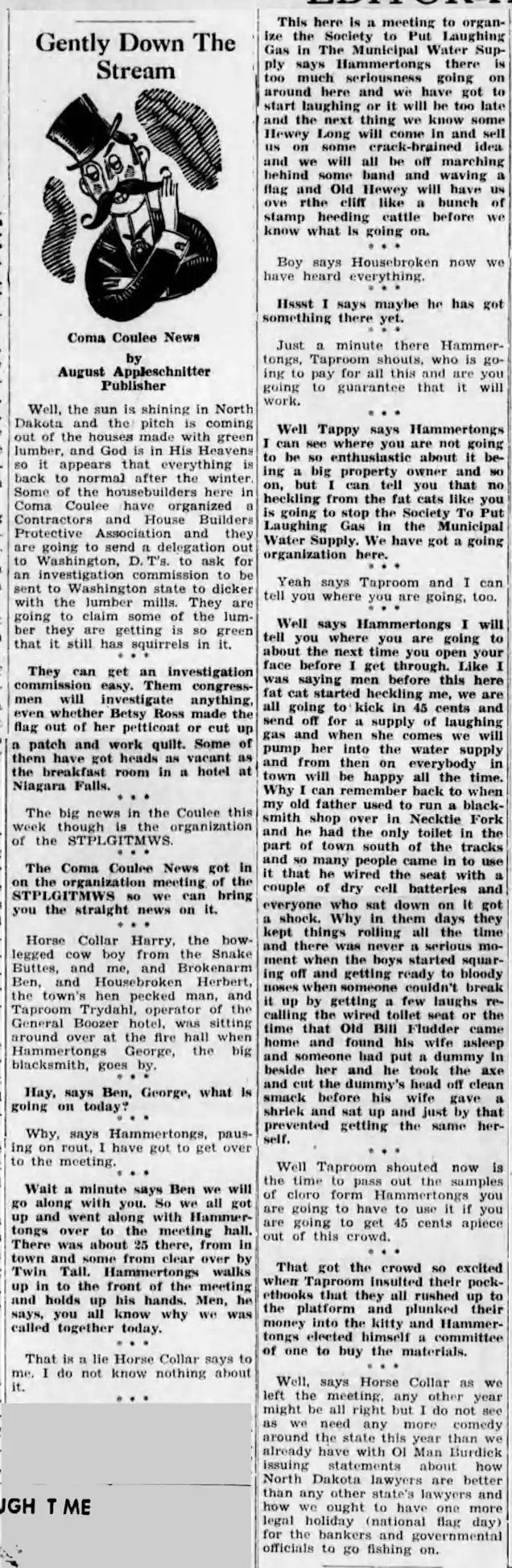 On This Day | A Treatment Gently Down the Stream – TheMinotVoice.com