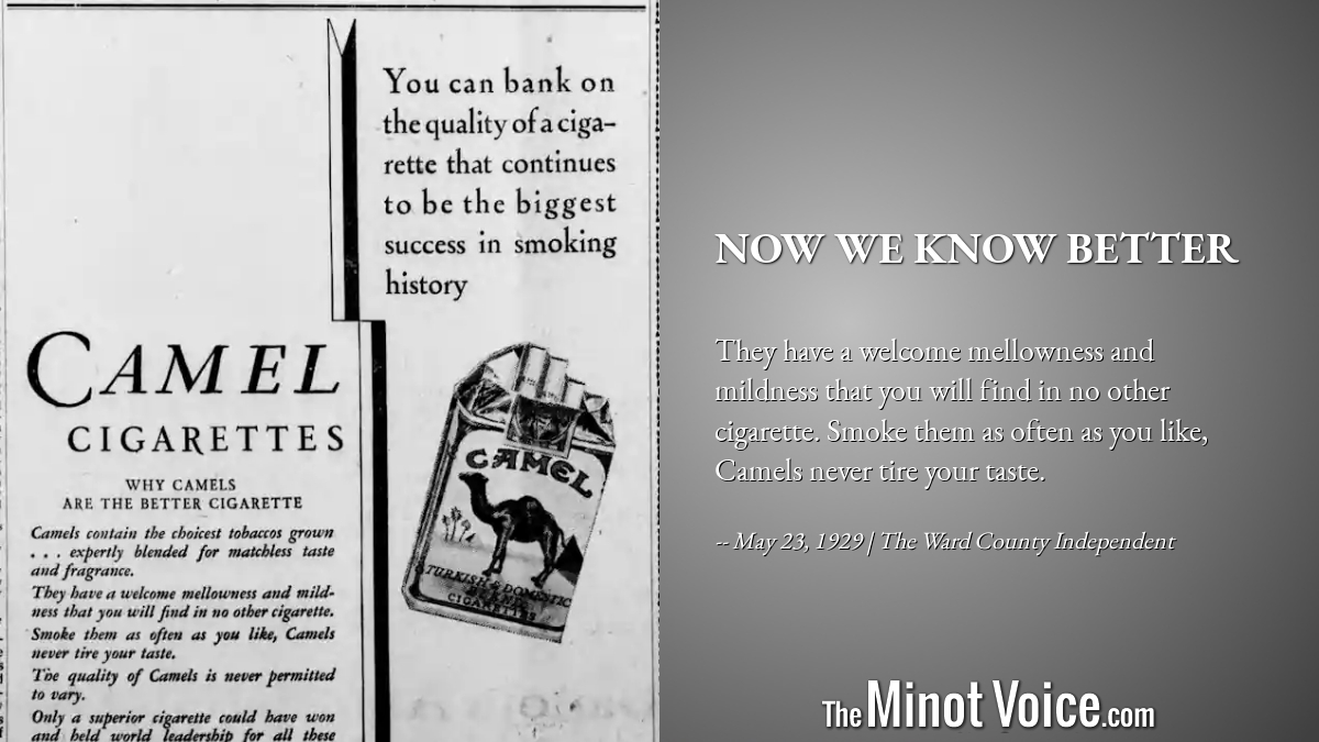 On This Day | Now We Know Better – TheMinotVoice.com