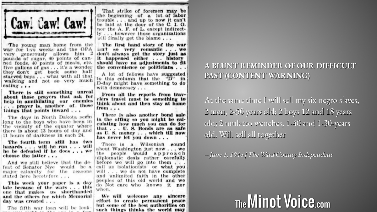 On This Day | A Blunt Reminder of Our Difficult Past (Content Warning ...