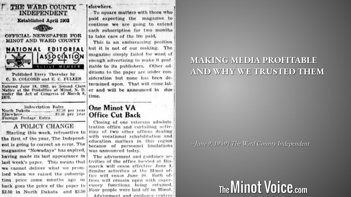 On This Day | Making Media Profitable and Why We Trusted Them ...