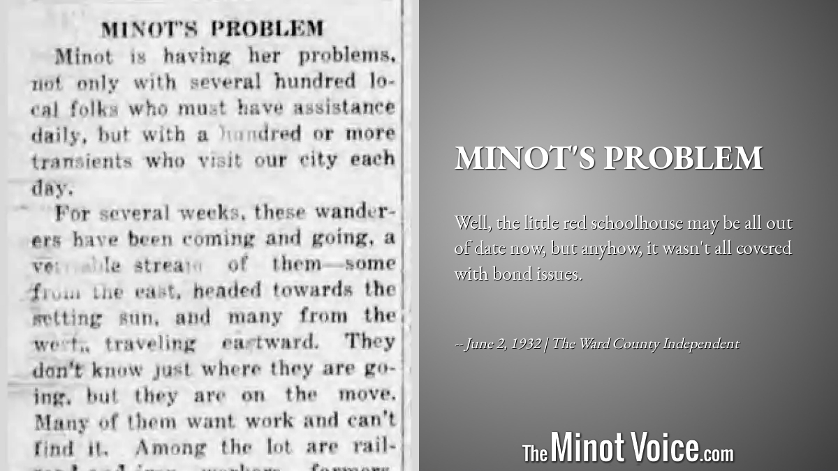 On This Day | Minot’s Problem – TheMinotVoice.com