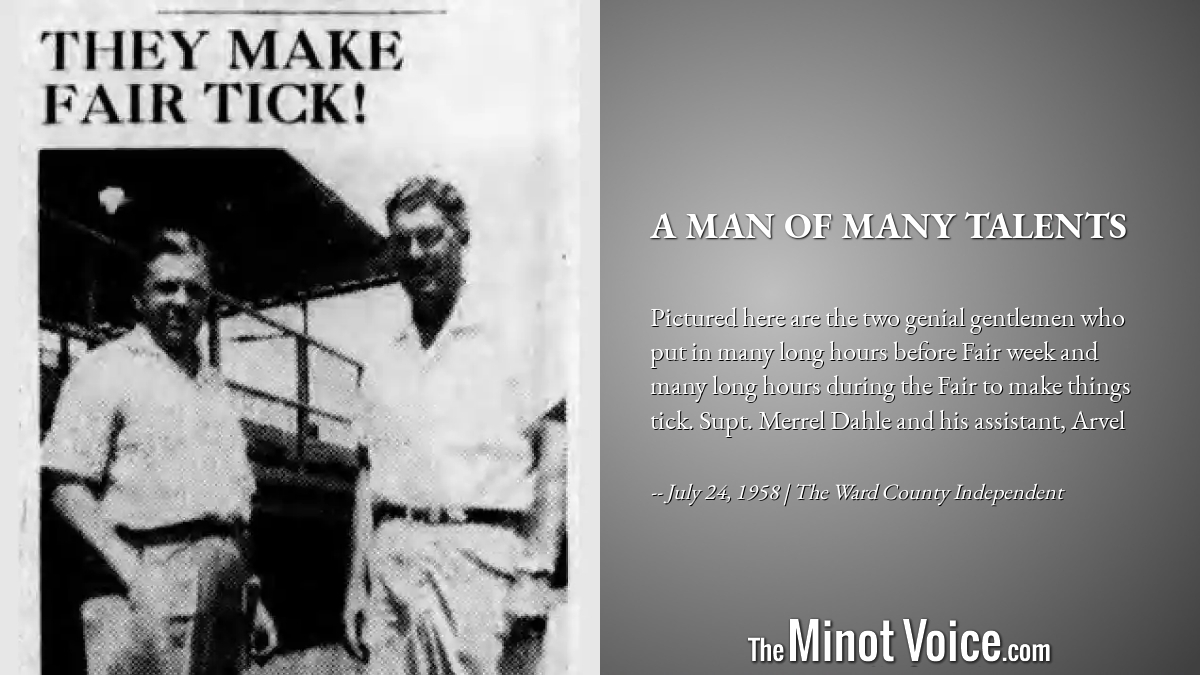 On This Day | A Man of Many Talents – TheMinotVoice.com