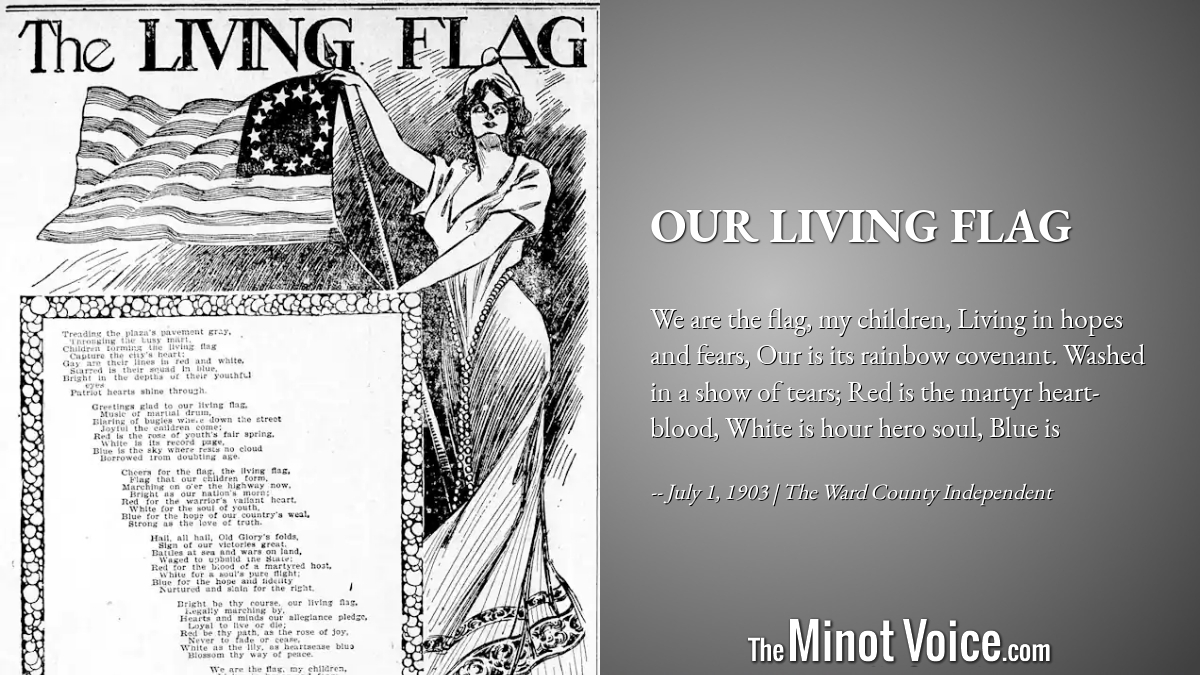 On This Day | Our Living Flag – TheMinotVoice.com