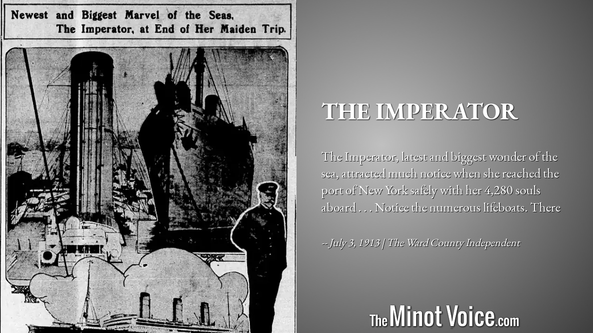 On This Day | The Imperator – TheMinotVoice.com
