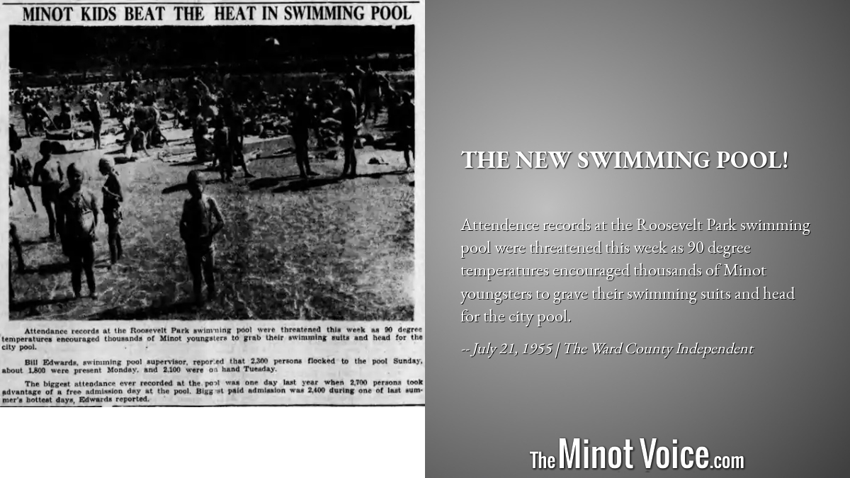 On This Day | The New Swimming Pool! – TheMinotVoice.com