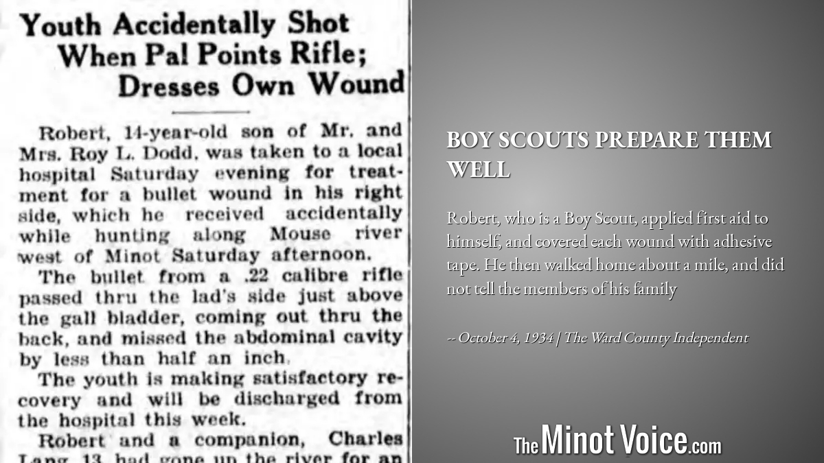 On This Day | Boy Scouts Prepare Them Well – TheMinotVoice.com