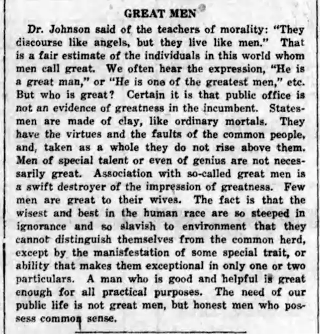On This Day | We Could Use a Larger Dose of These Great Men (and Women ...