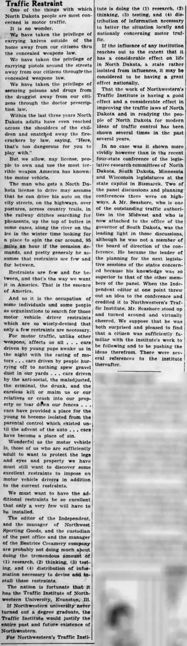 On This Day | The Weapon We All Wield – TheMinotVoice.com