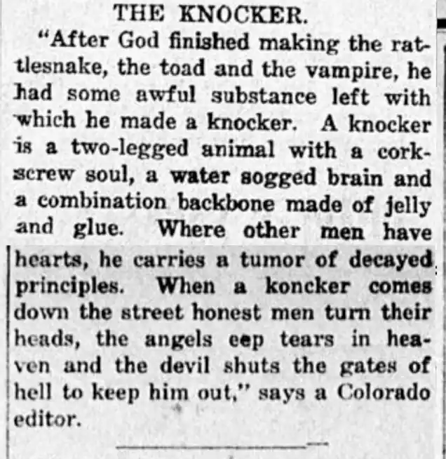 On This Day | The Knocker – TheMinotVoice.com